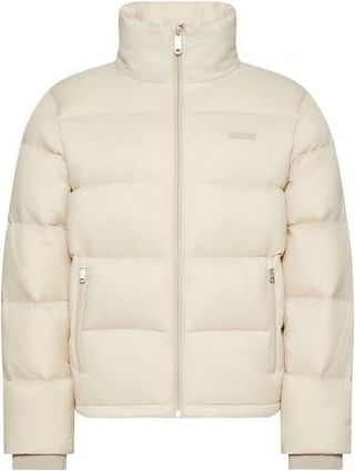 Calvin Klein geraded nach unten mit einem steigenden Kragen - Beige