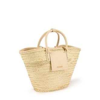 Jacquemus Le Panier Soli en cuir et coton