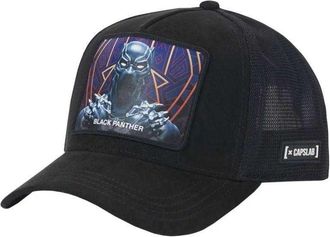 Capslab Trucker Cap f&uuml;r Herren (Schwarz)