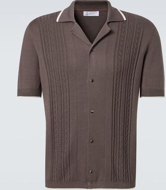 Brunello Cucinelli Hemd aus Baumwolle