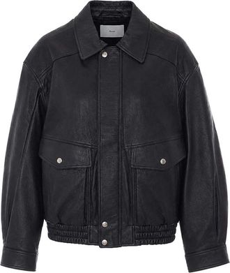 Dunst Blouson En Cuir - Noir