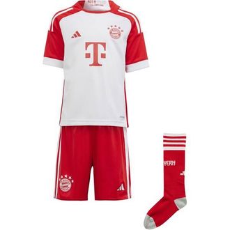 adidas Kinder Fananzug FC Bayern M&uuml;nchen 23/24 Mini-Heim