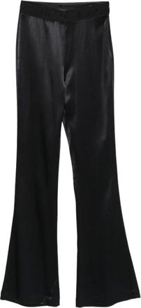 Versace Jeans Couture Femme, Pantalons, Noir, Taille: 46 FR Logo Waistband Pantalons