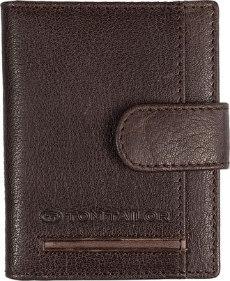 Tom Tailor Devon Herren Geldbörse Kreditkartenetui Klein Braun