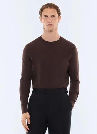 Fursac Pull col rond en cachemire - Taille XXL - Homme