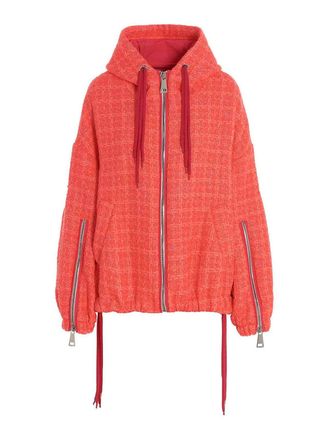Khrisjoy Chris Windbreaker Tweed - Fuchsia