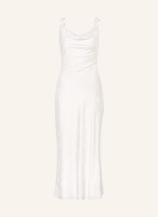Rotate Rotate Satinkleid weiss