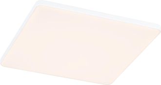 Paulmann 79949 LED Panel Einbaupanel Veluna VariFit Edge 200x200mm eckig dimmbar Warmwei&szlig; Wei&szlig; Kunststoff Beleuchtungssystem 3000 K
