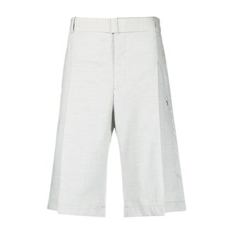 &Eacute;tudes Studio Weite Shorts mit Bundfalten - - Shorts - Herren - Grau - M