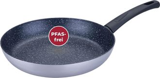 Fackelmann Bratpfanne Essential Crisp Ø 28 cm - aus recyceltem Aluminium mit keramischer Antihaft-Beschichtung - Backofenfest und für alle Herdarten geeignet, Sc