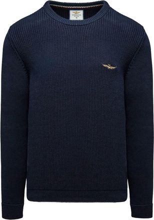 Aeronautica Homme, Pulls, Bleu, Taille: XL Air Force Pullover