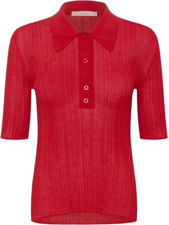 Gestuz Femme, Tops, Rouge, Taille: 36 FR Tricot &agrave; col rond