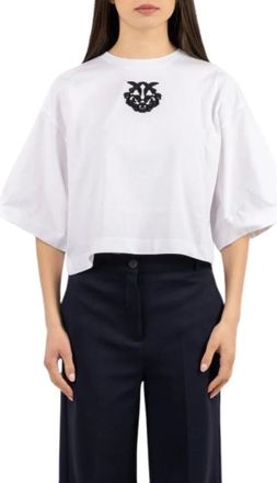 Pinko Pinko, Femme, Tops, Blanc, Taille: 40 FR T-Shirt