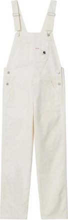 Carhartt Work in Progress Homme, Combinaisons et Ensembles, Beige, Taille: S Bib Overall Straight