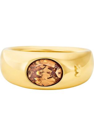 Michael Kors Womens Brass Signet Rings