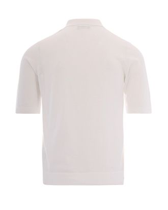 Ballantyne Mens Cotton Shirt White Butter