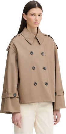 By Malene Birger Femme, Manteaux, Brun, Taille: 38 FR Trench Alanis