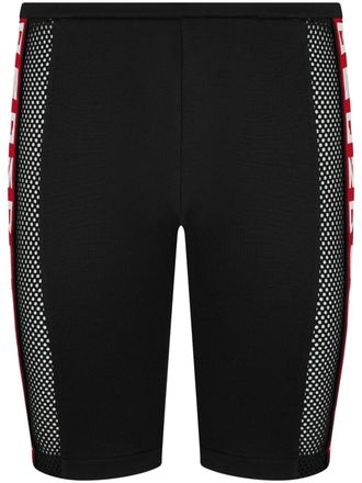 Dsquared2 short de cyclisme &agrave; logo imprim&eacute; - Noir
