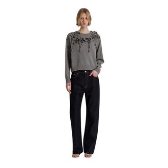 Alberta Ferretti Damen, Jeans, Blau, MGr&ouml;&szlig;e