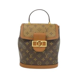 Louis Vuitton Pre-owned Dauphine Monogram Backpack - Femme - Pre-owned - Brun - Taille: ONE Size