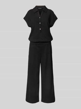 OPUS Jumpsuit mit Strukturmuster Modell Melti polo