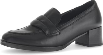 Gabor Damen Hochfront Pumps, Frauen Pumps,Sport-Dynamic,glatt-Leder,antikrosa,silbrt,Casual,Fashion,metallic,Effekt,Gold,schwarz,38.5 EU / 5.5 UK