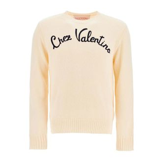 Valentino Garavani Herren, Strickwaren, Gelb, XLGr&ouml;&szlig;e