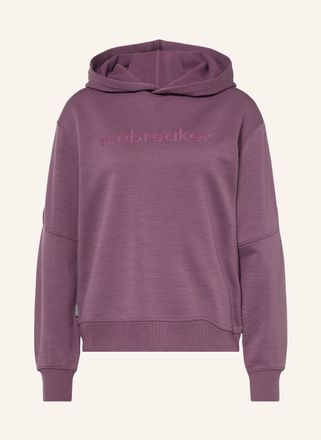 Icebreaker Hoodie 360 Realfleece Elemental Aus Merinowolle lila