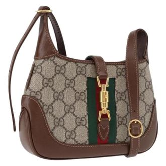 Gucci Pre-owned Canvas Shoulder Bag - - Pre-owned - Damen - Braun - ONE SIZE