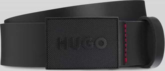 HUGO BOSS G&uuml;rtel aus echtem leder mit Koppelschlie&szlig;e