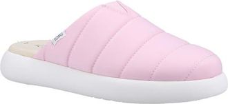 Toms Alpargata Mules plates décontractées pour femme Noir, Rose mat tissé, 37.5 EU