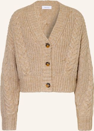 Darling Harbour Darling Harbour Strickjacke Mit Pailletten beige