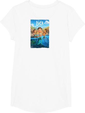 Pixar Disney and Pixars Luca Movie Poster T-Shirt