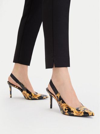 Versace Jeans Couture High Heels 80VA3S52 ZS366 G89 Schwarz