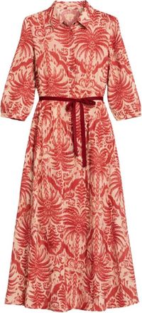 iBlues Femme, Robes, Rouge, Taille: 38 FR Long Chemisier Dress
