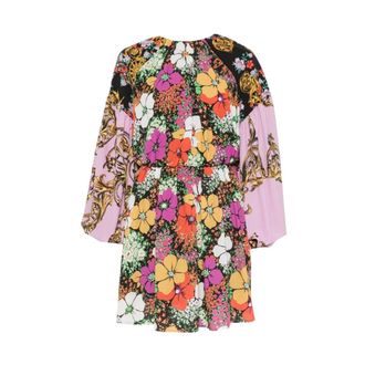 Versace Jeans Couture Kurzes Kleid - - Dresses - Damen - Mehrfarbig - XS