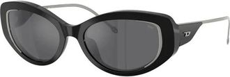 Diesel unisex, Accessoires, Noir, Taille: 54 MM Lunettes de soleil