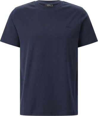 A.P.C. A.p.c., Homme, Tops, Bleu, Taille: 2XL T-Chemises
