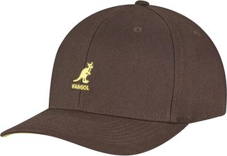 Kangol Unisex Wool Flexfit Baseball Baskenmütze, Peat Brown, L/XL