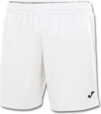 Joma Herren Shorts - Atmungsaktive Sport Short - Weiß - 2XL-3XL - Treviso
