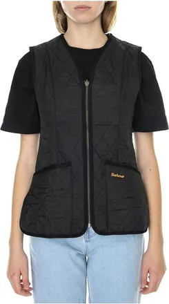 Barbour Femme, Vestes, Noir, Taille: 36 FR Gilet dhiver sans manches