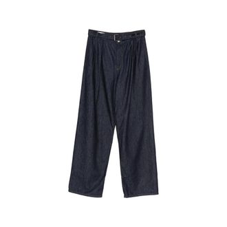 Dries Van Noten Weite Bundfaltenjeans - - Jeans - Herren - Blau - W33