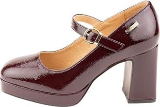Les Tropeziennes LES TROPEZIENNES PAR M. BELARBI Femme DEMMY Chaussure de Neige, Bordeaux Vernis, 40 EU