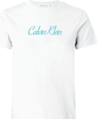 Calvin Klein Jeans T-Shirt SS 20s CLASSIC LOGO TEE Mit Rundhalsausschnitt