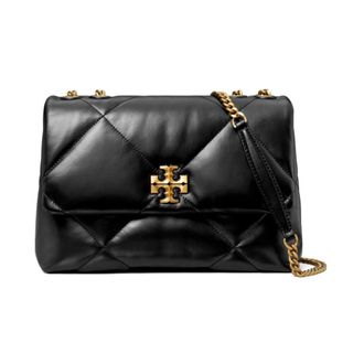 Tory Burch Femme, Sacs, Noir, Taille: ONE Size Sac bandoulière convertible matelassé losanges Kira Diamond