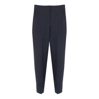 Via Masini 80 Cropped Hosen - - Trousers - Damen - Blau - 2XL