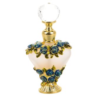 Angoily Wiederverwendbare Parf&uuml;mflasche Aus Antik Gestalteter Parf&uuml;mbeh&auml;lter Kleine Flasche Zum Nachf&uuml;llen Mit Parf&uuml;mspender F&uuml;r &Auml;therische &Ouml;le