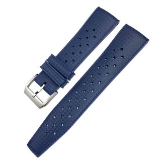 Generic Uhrenarmb&auml;nder aus Fluorkautschuk, passend f&uuml;r Piloten, Gummi-Silikon-Uhrenarmband, weiche Taucharmb&auml;nder