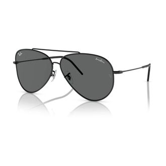 Ray-Ban unisex, Accessoires, Noir, Taille: 59 MM Lunettes de soleil Aviator Reverse