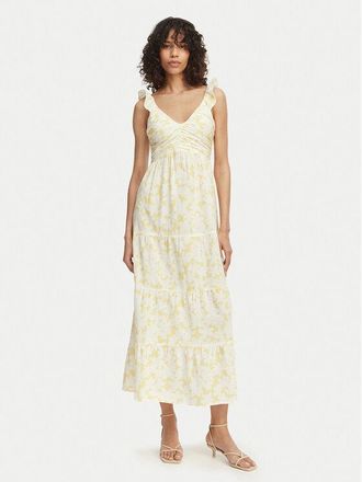 Vero Moda Sommerkleid Dichte 10341603 Gelb Regular Fit